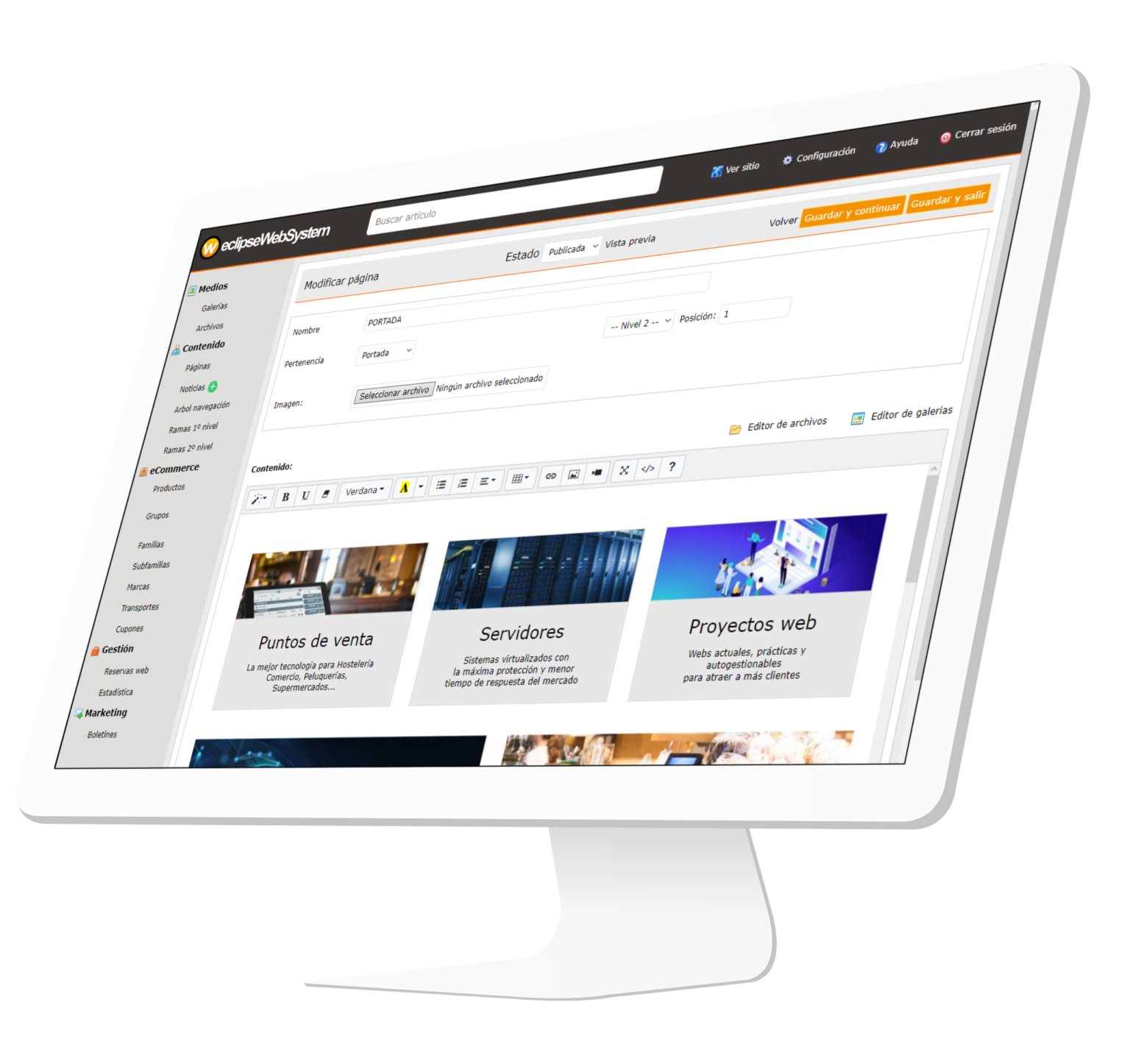 eclipse ERP - Comercio - eclipse
