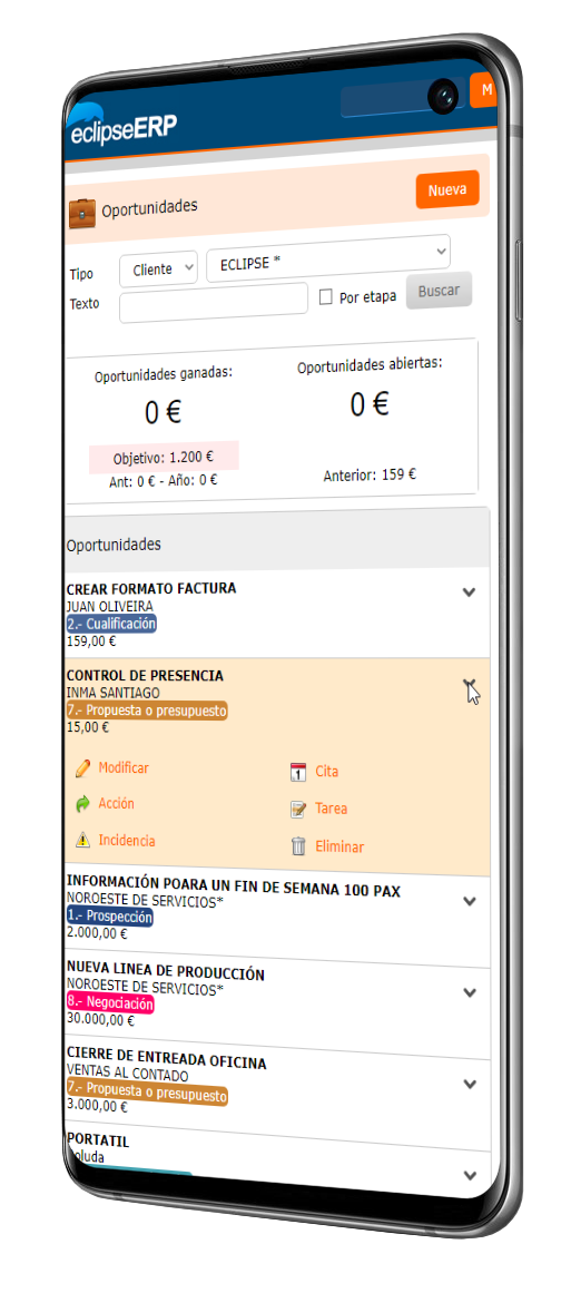 eclipse ERP - Gestión - eclipse